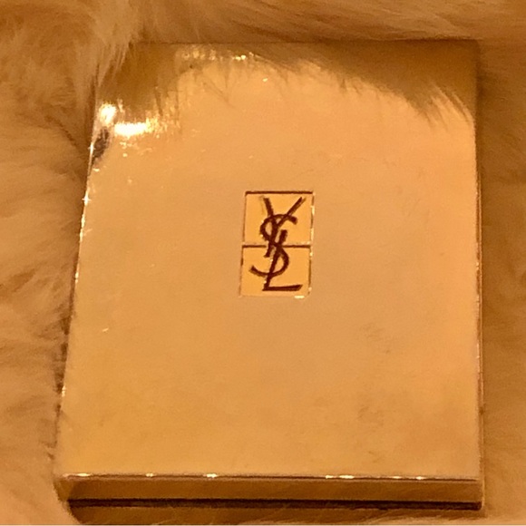 Accessories | Vintage Ysl Gold Tone Powder Compact With Mirror About ...